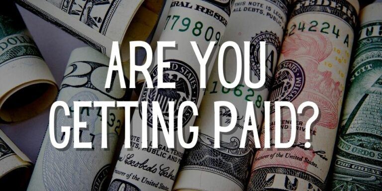 Are you getting paid for your efforts? - Follow Bo the Webguy